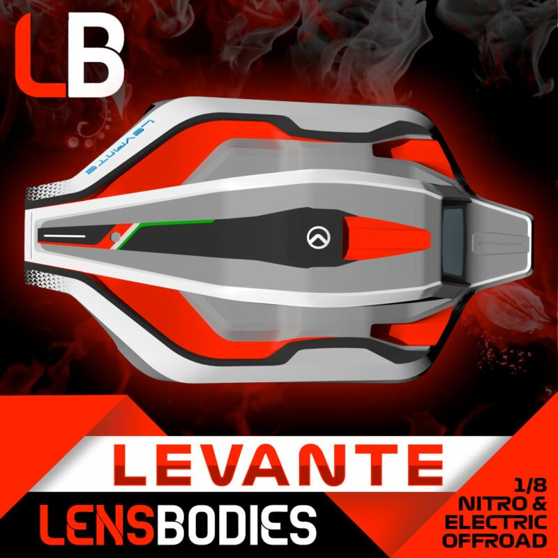 Lensbodies Levante 1/8 Offroad Buggy Body - Standard – RadioControlSports